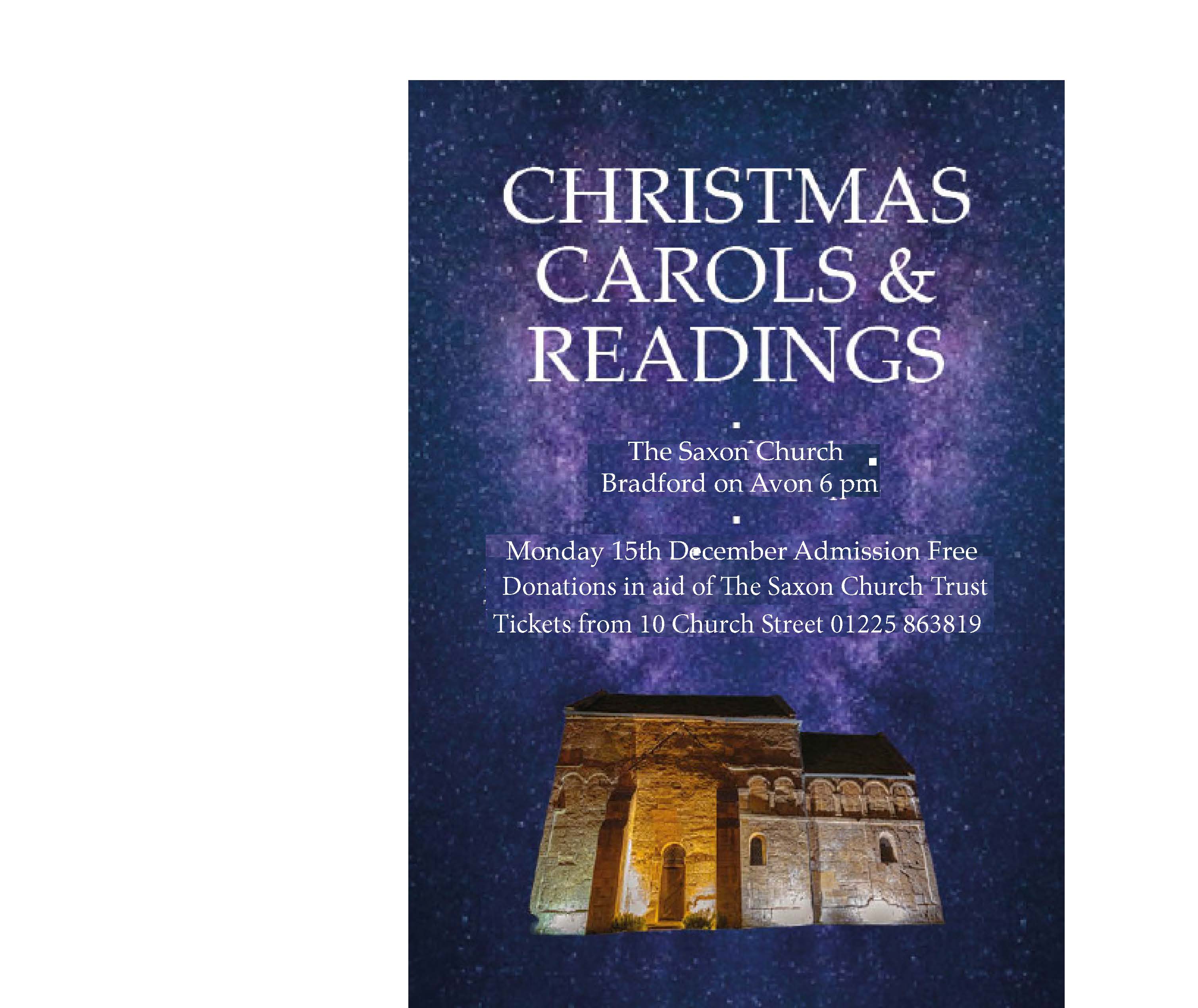 Christmas carols and readings – Chapel of St Laurence, Bradford on Avon